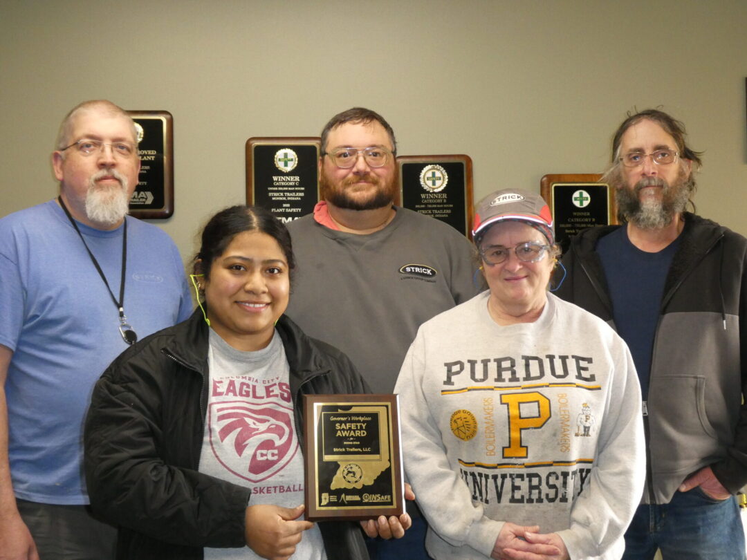 Strick Trailers Recognized with the Governor of Indiana’s Workplace ...